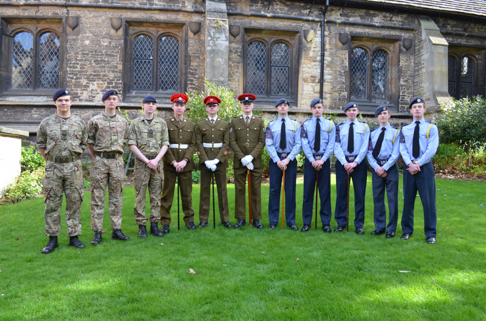 The King's School Grantham - Contingent Goodbye to Yr 13